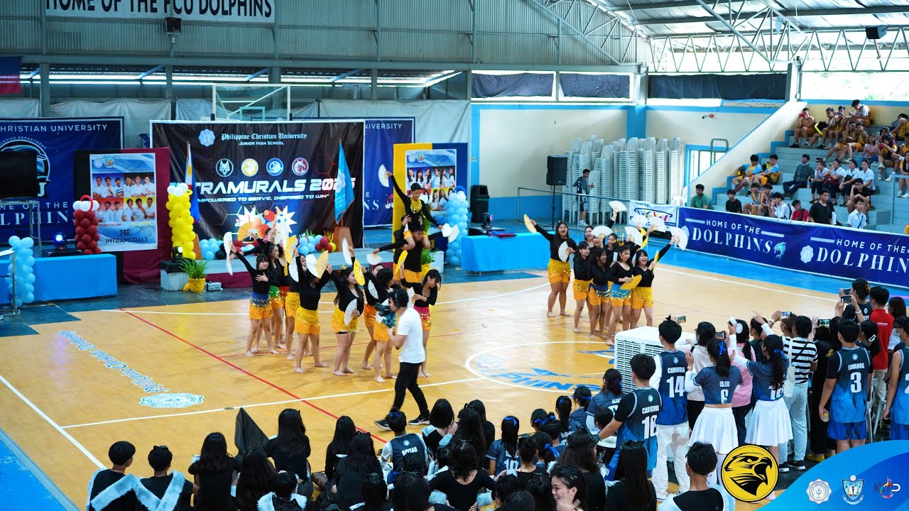 PCUD JHS Intrams 2025 - CHEERDANCE - YELLOW HAWKS - YouTube