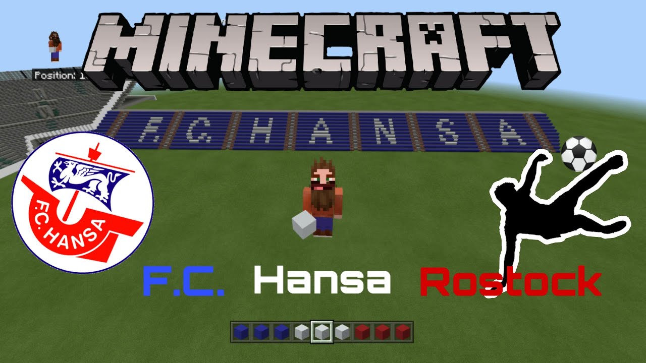 Osttribüne des F.C. Hansa Rostocks Ostseestadion/DKB-Arena | Minecraft ...
