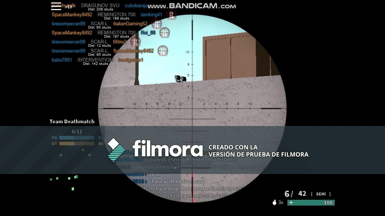 Roblox Phantom Forces Quiscope Y No Scope Youtube