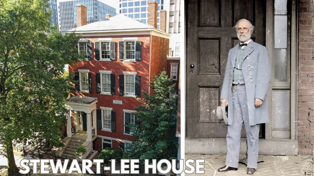 STEWART-LEE HOUSE - home of Robert E. Lee after the C.W. (Richmond, VA ...