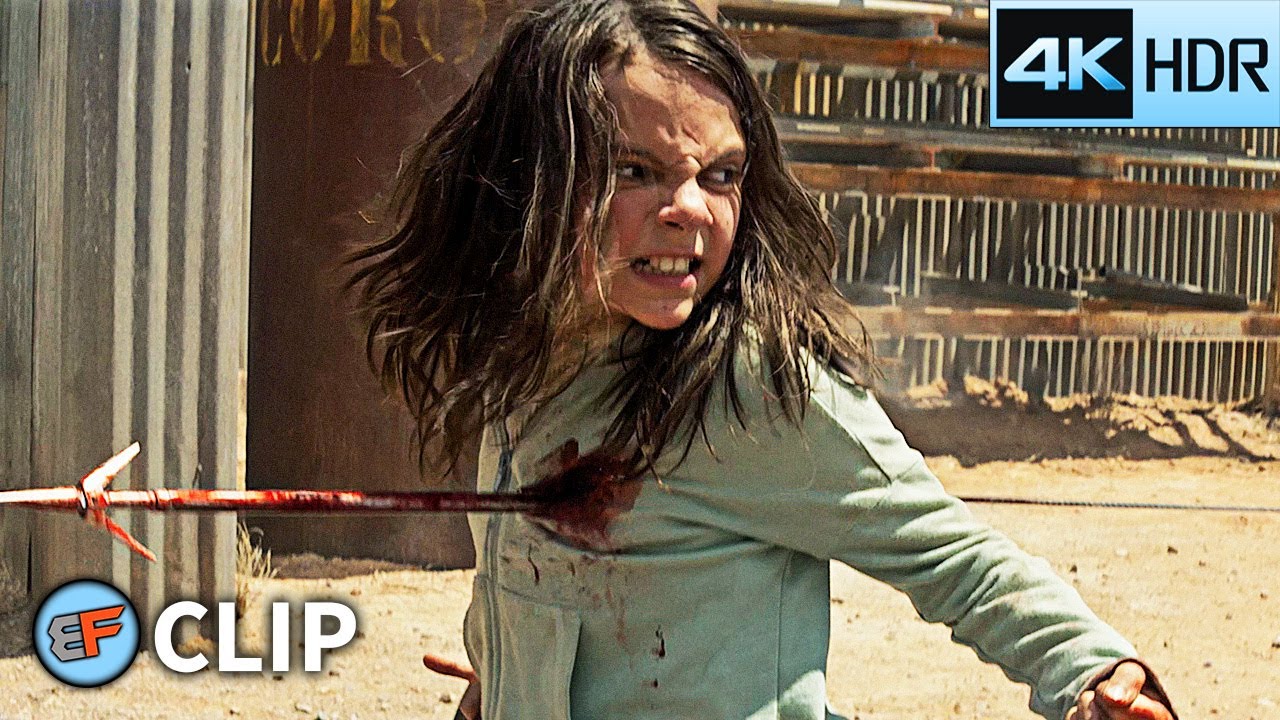 Laura vs Reavers - Fight Scene | Logan (2017) 4K HDR Movie Clip - YouTube