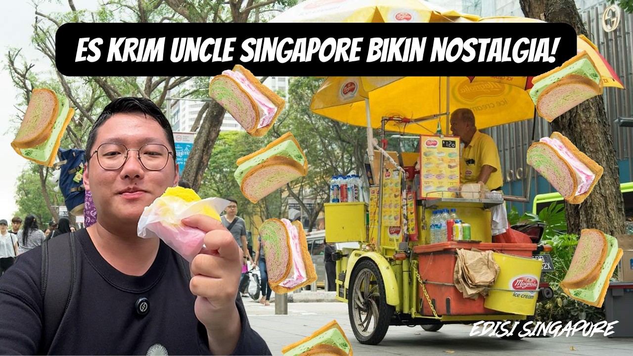 Ice Cream Uncle Orchard Road Singapore 🍦 Enak Banget, Nostalgia Parah ...