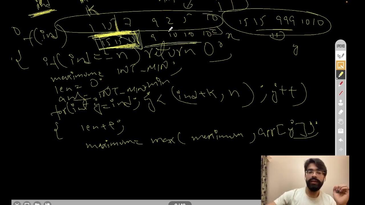 Dynamic Programming 34 Partition Array For Maximum Sum Leetcode 1043 Youtube 4733
