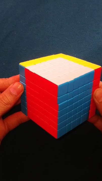 Displaced Motif Pattern on 7x7 Rubik's Cube #shorts - YouTube