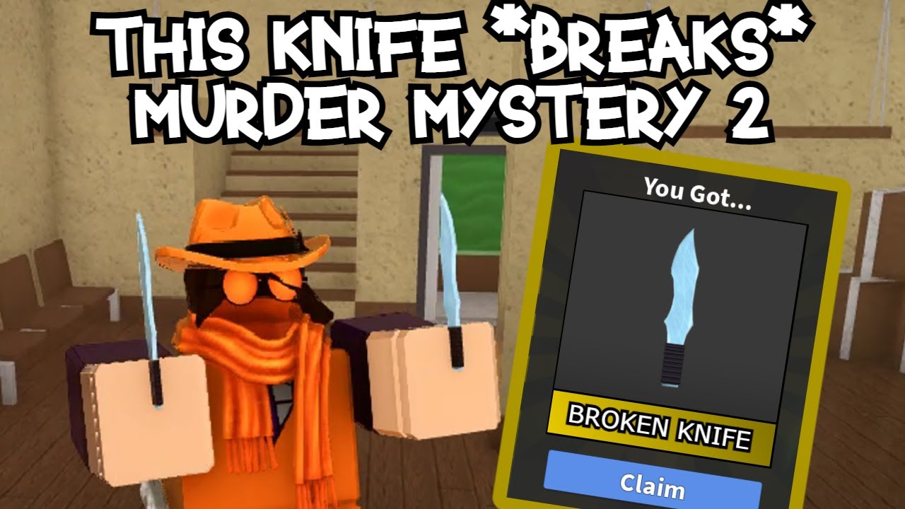 The Most *BROKEN* MM2 Knife - Roblox Murder Mystery 2 - YouTube