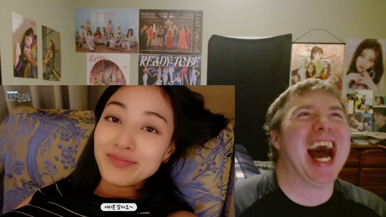 FINALLY MY QUEEN'S VLOG :) Reaction to TW-LOG @ 5TH WORLD TOUR ‘READY TO BE’ ep.JIHYO - YouTube