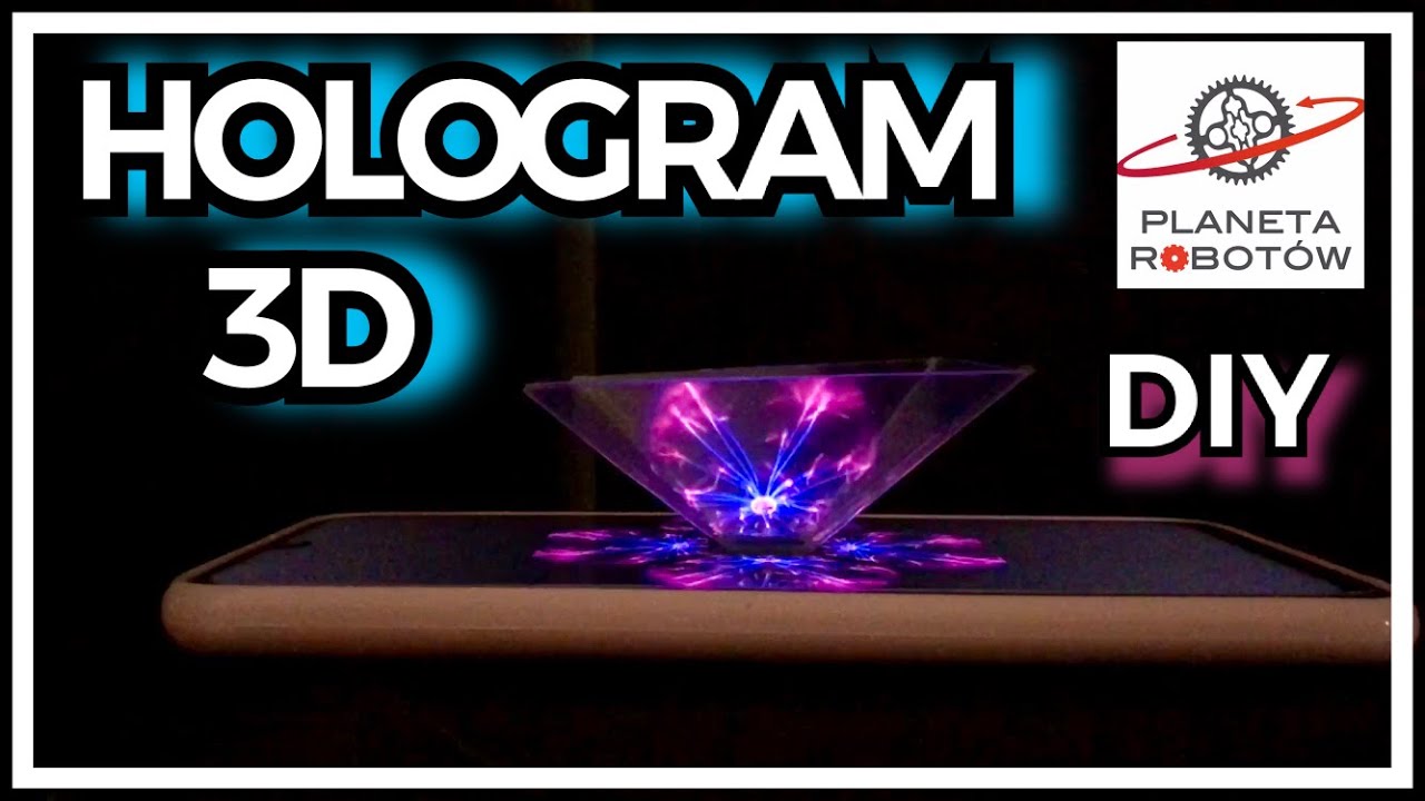 Hologram 3D na telefonie ️DIY #WszyscyRazemZaNauke - YouTube