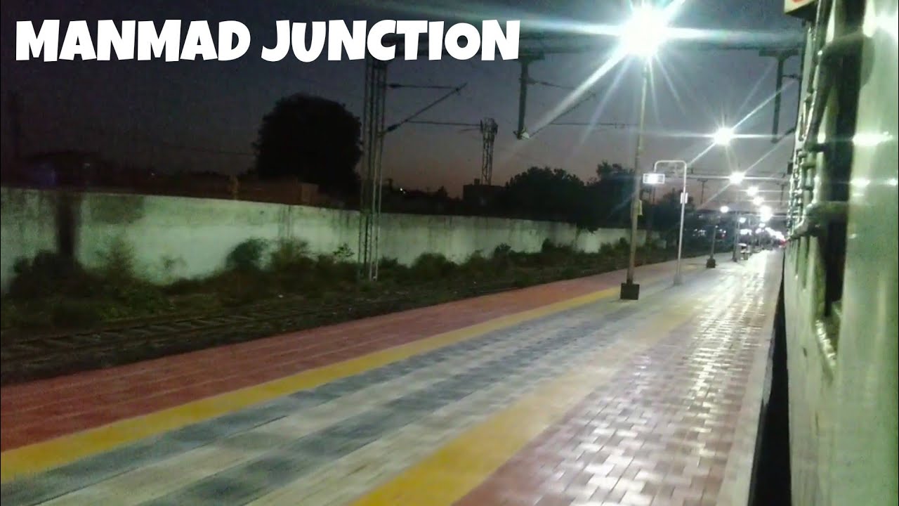 Relaxing Train Journey Sounds | Early Morning arrival at Manmad ...