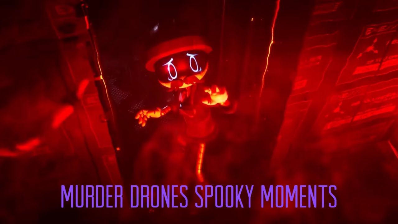 40 minutes of Murder Drones scary moments for Halloween season - YouTube