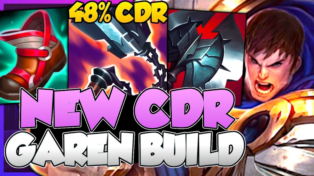 NEW CDR Garen Build! - Goredrinker Garen in High Elo | riste | League ...