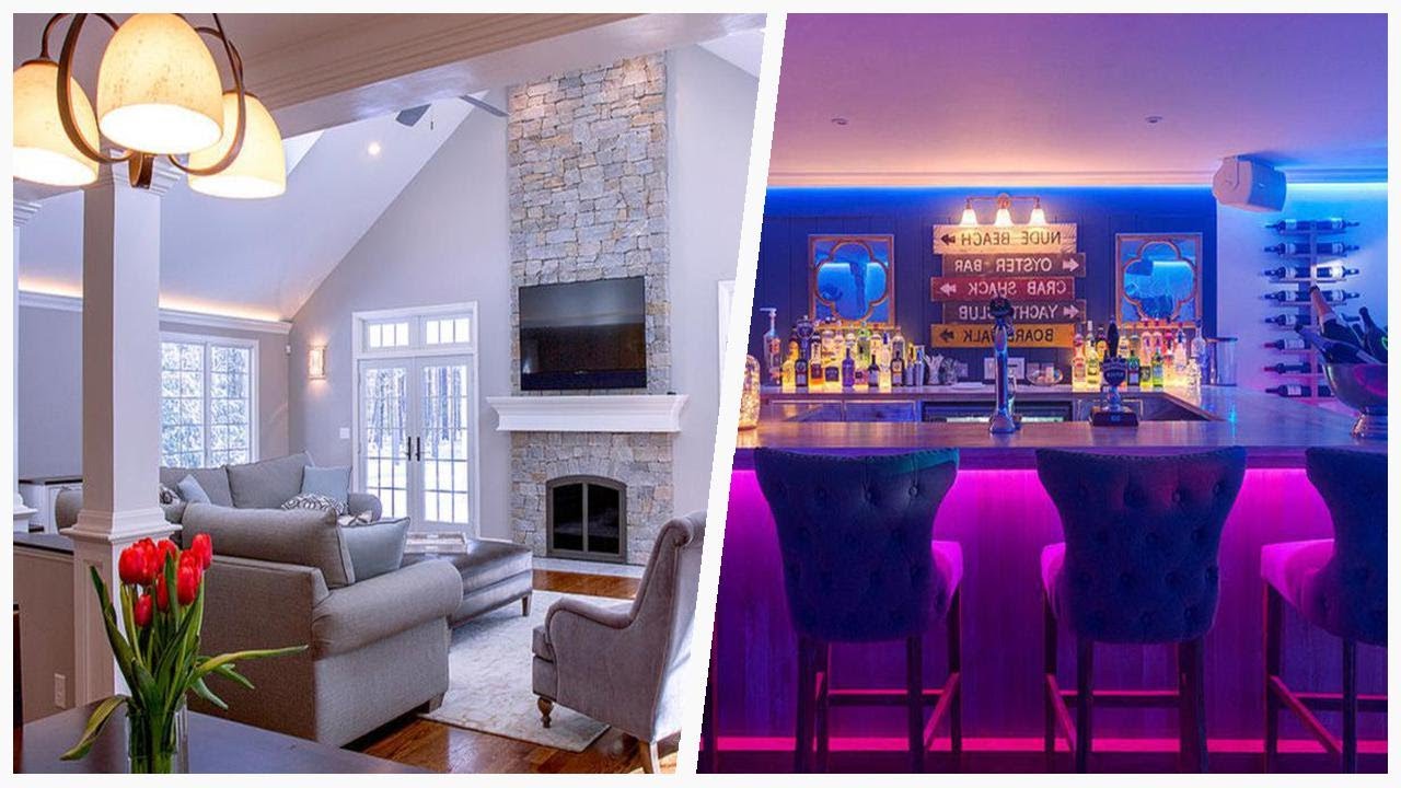 75 Premium Purple Family Room Design Ideas You'll Love ⭐️ - YouTube