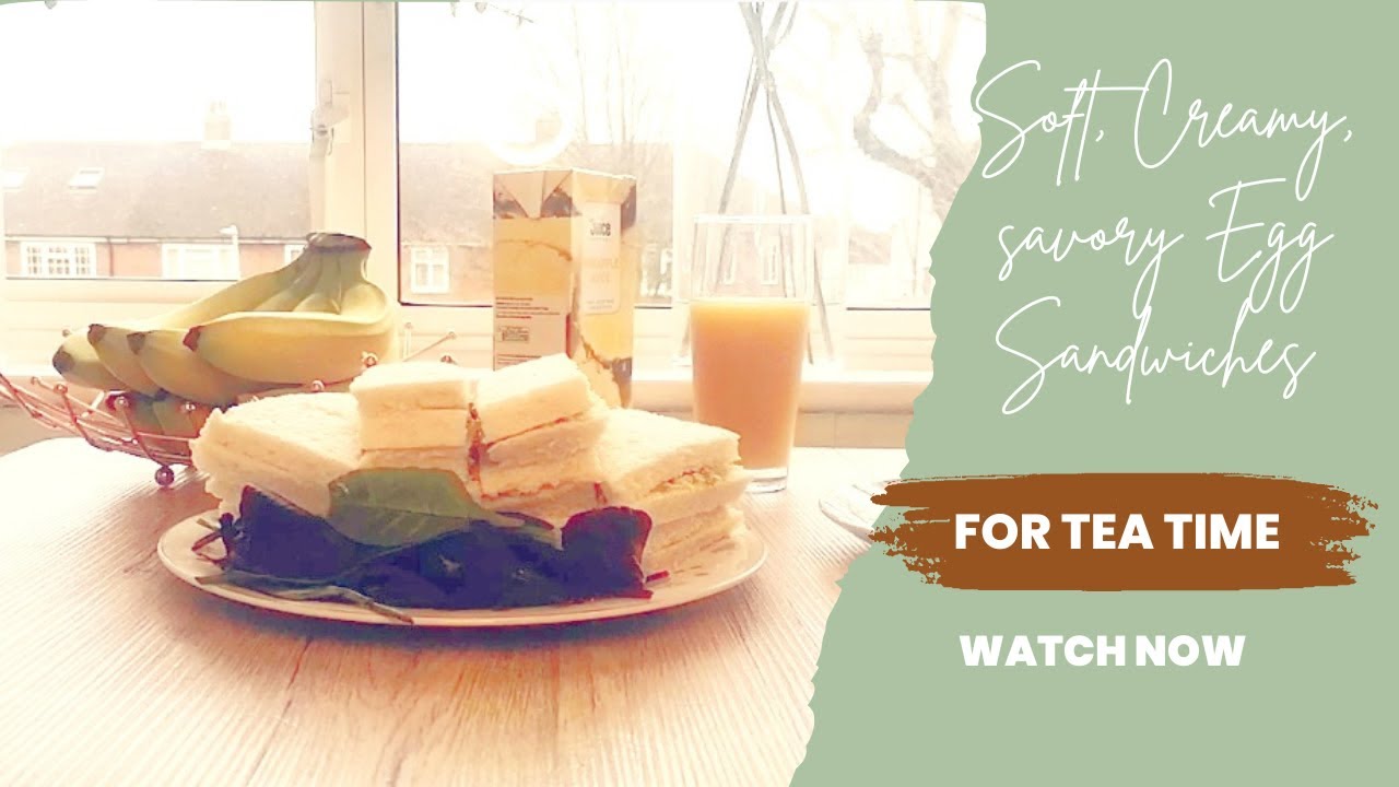 Soft, Creamy and Savory Egg Sandwich | Praise Dream Dish - YouTube