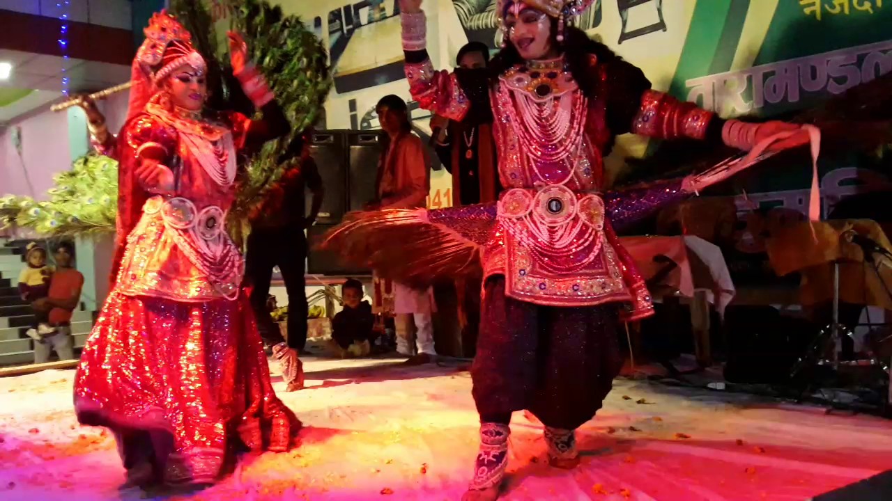 shyam ji jhanki mor dance very nice jhanki live show - YouTube