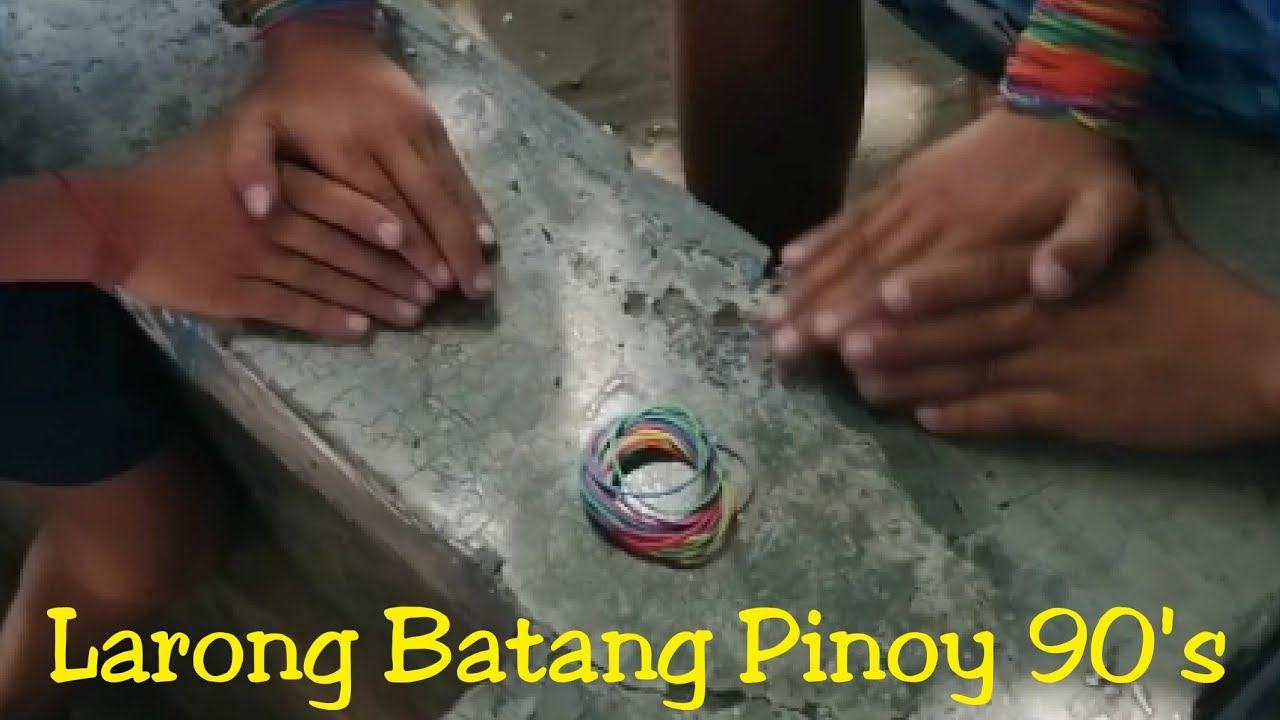Larong Batang Pinoy 90's - YouTube