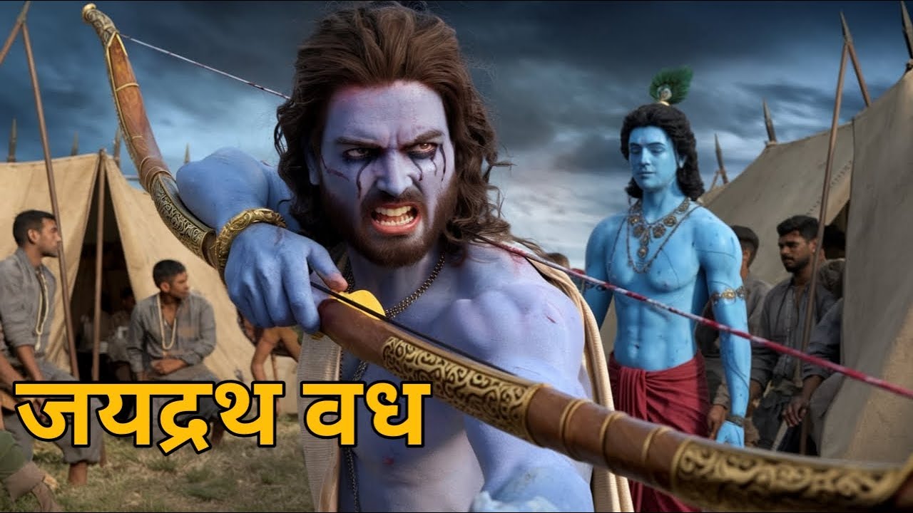 जयद्रथ वध | अर्जुन की प्रतिज्ञा | Jayadrath vadh |Arjun ki pratigya ...