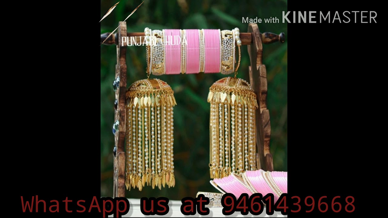 Top hot punjabi chuda designs |latest designer bridal bangle set ...
