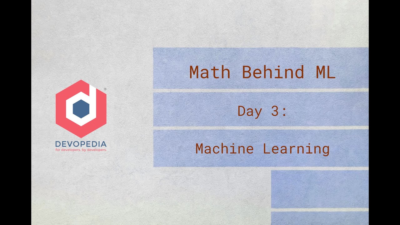 Machine Learning - YouTube