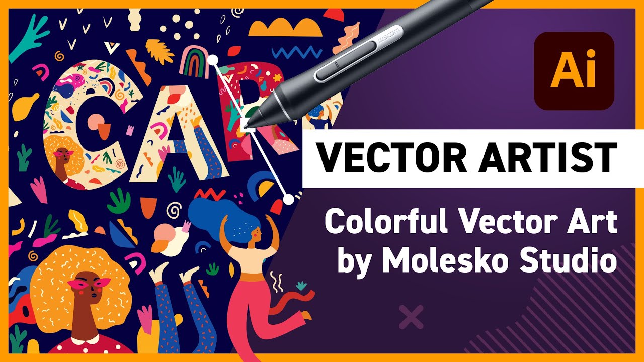 Talented Vector Illustrators #1 - Molesko Studio - YouTube