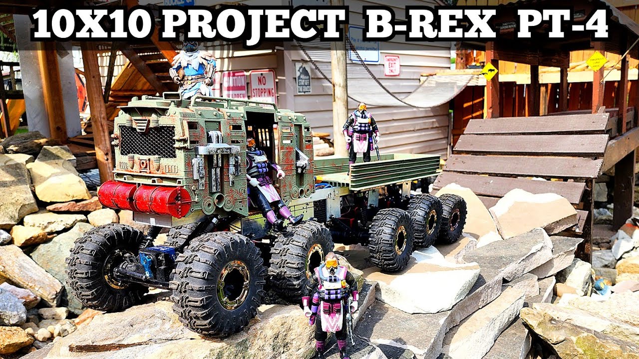 Rc 10x10 Project B-REX PT-4 - YouTube