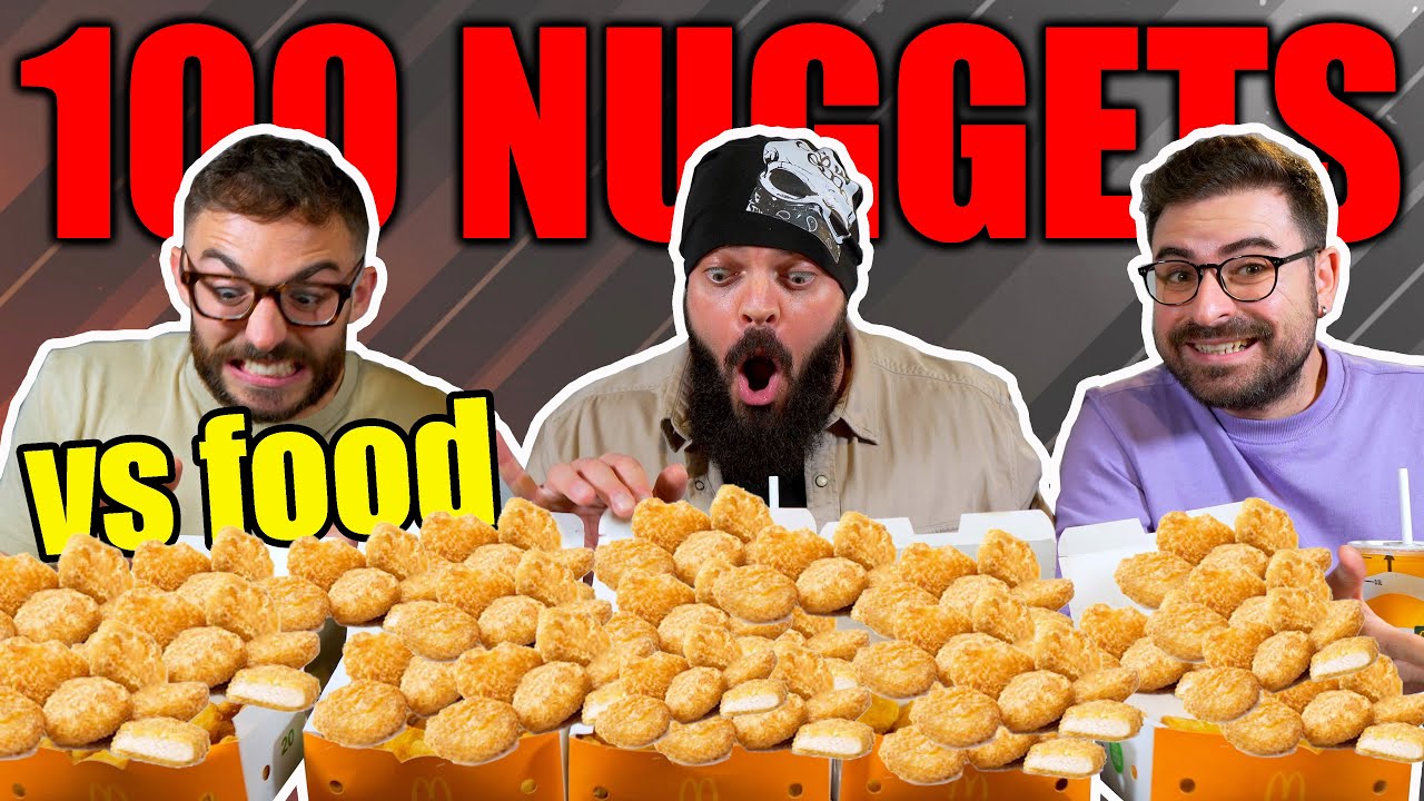 100 McNuggets - Danny VS xMurry VS GiampyTek - YouTube