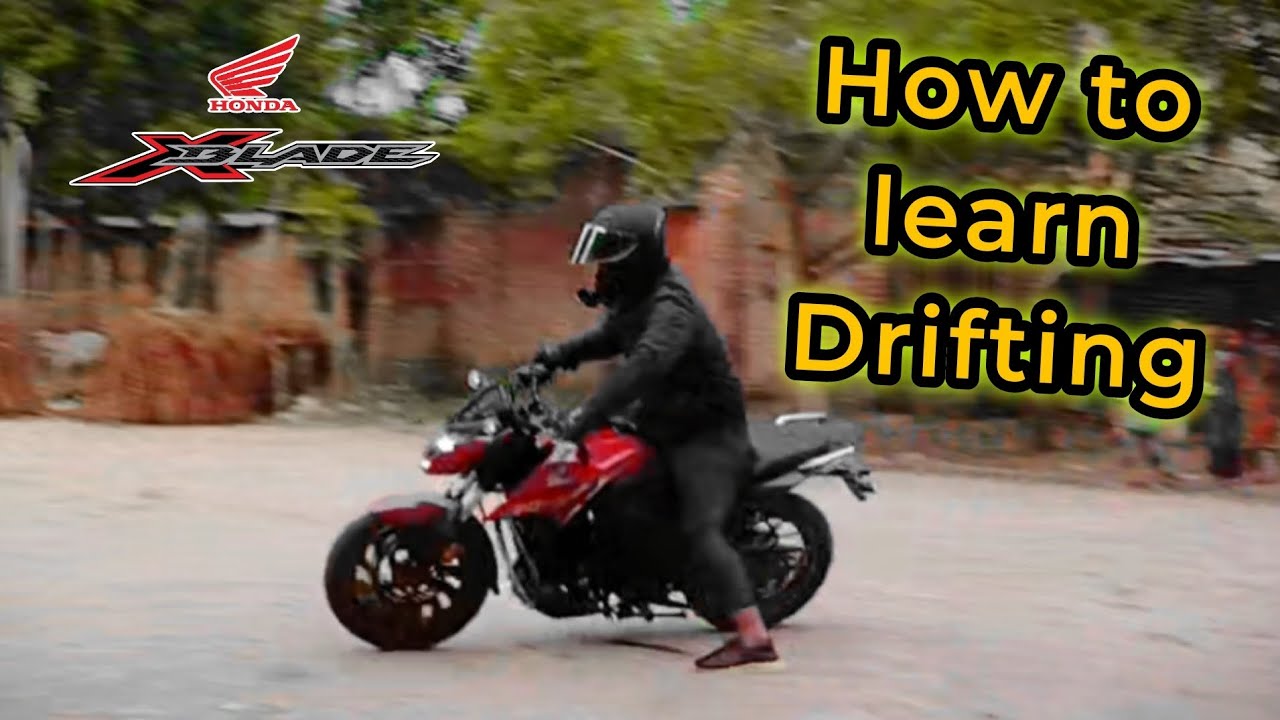 How to learn Drifting?? Easy Practice in Honda XBlade!! Drifting Tutorial Bangla 😍 - YouTube