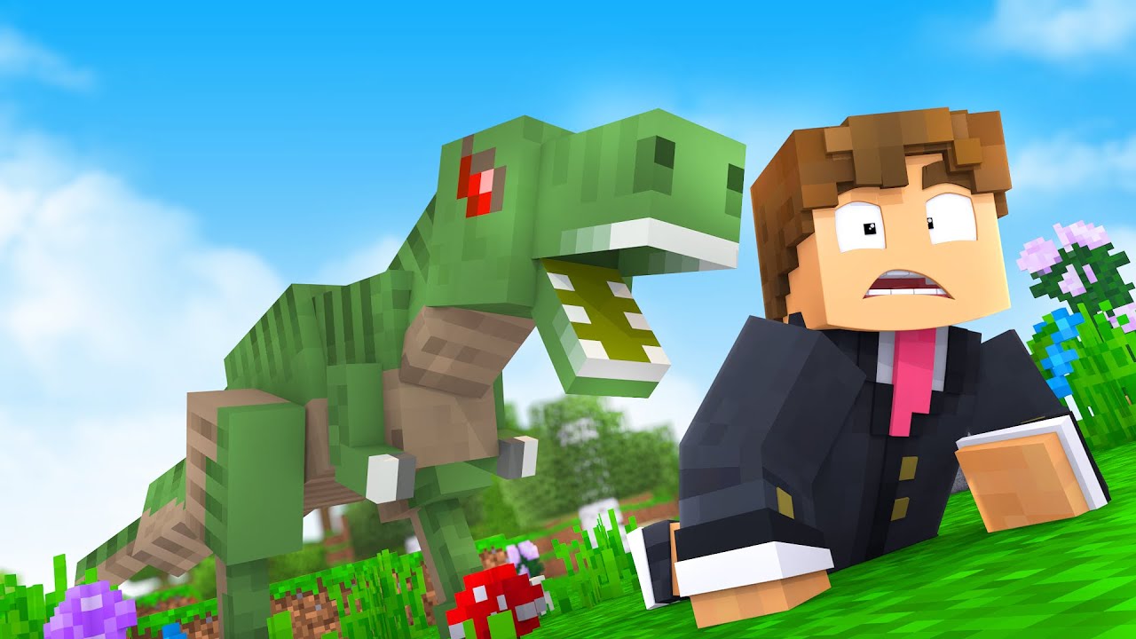 Minecraft: *NOVO* T-REX ! - JURASSIC WORLD Ep.44 - YouTube