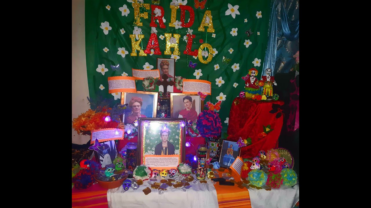 Frida Kahlo Altar for Chicano 54 -Janice Chavez - YouTube