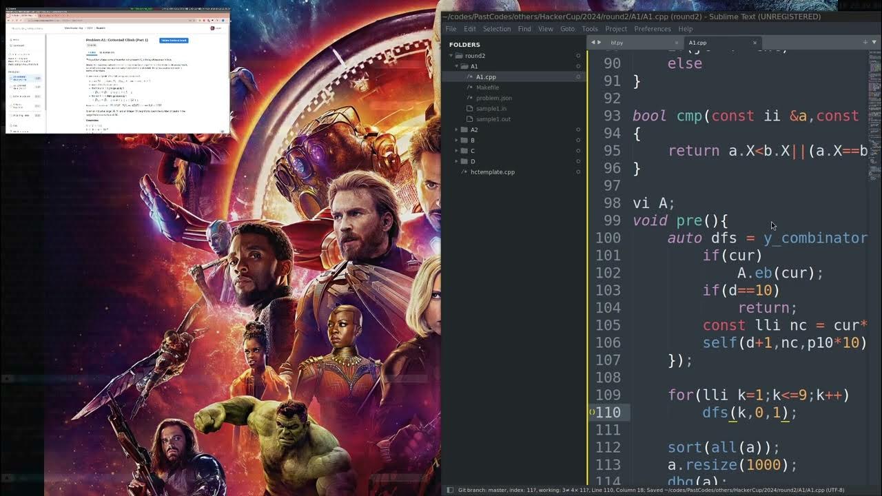 Meta Hackercup Round 2 Screencast (Global Rank 225, India Rank 7) - YouTube