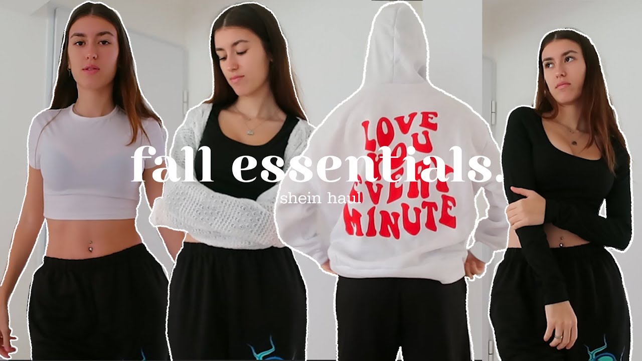 🍁 fall essentials | shein try-on haul - YouTube