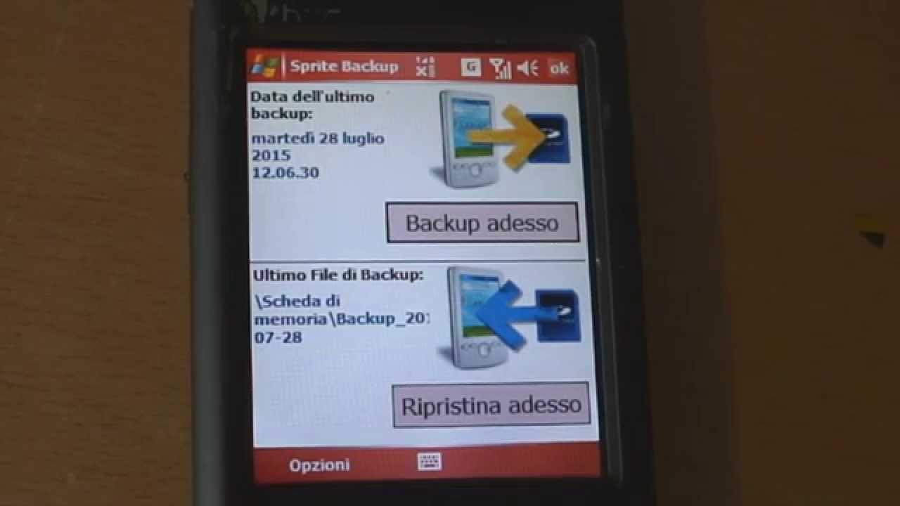sprite backup per windows ce 5.0 - YouTube
