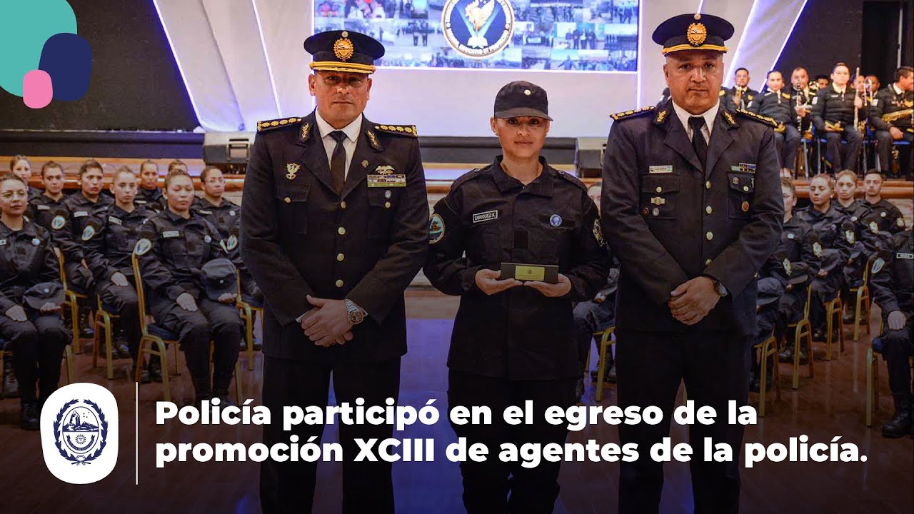 Provincia participó en el egreso de la Promoción XCIII de Agentes de ...
