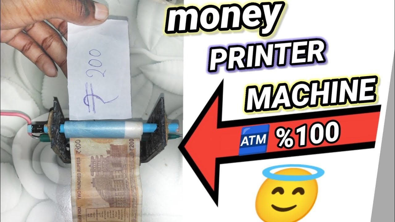 How to make money PRINTER MACHINE At home// New Trick - YouTube