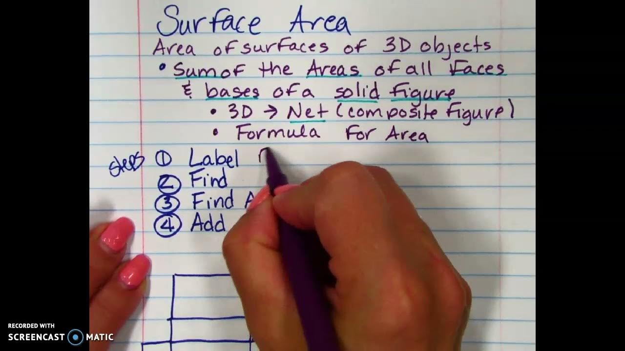 Surface Area - YouTube