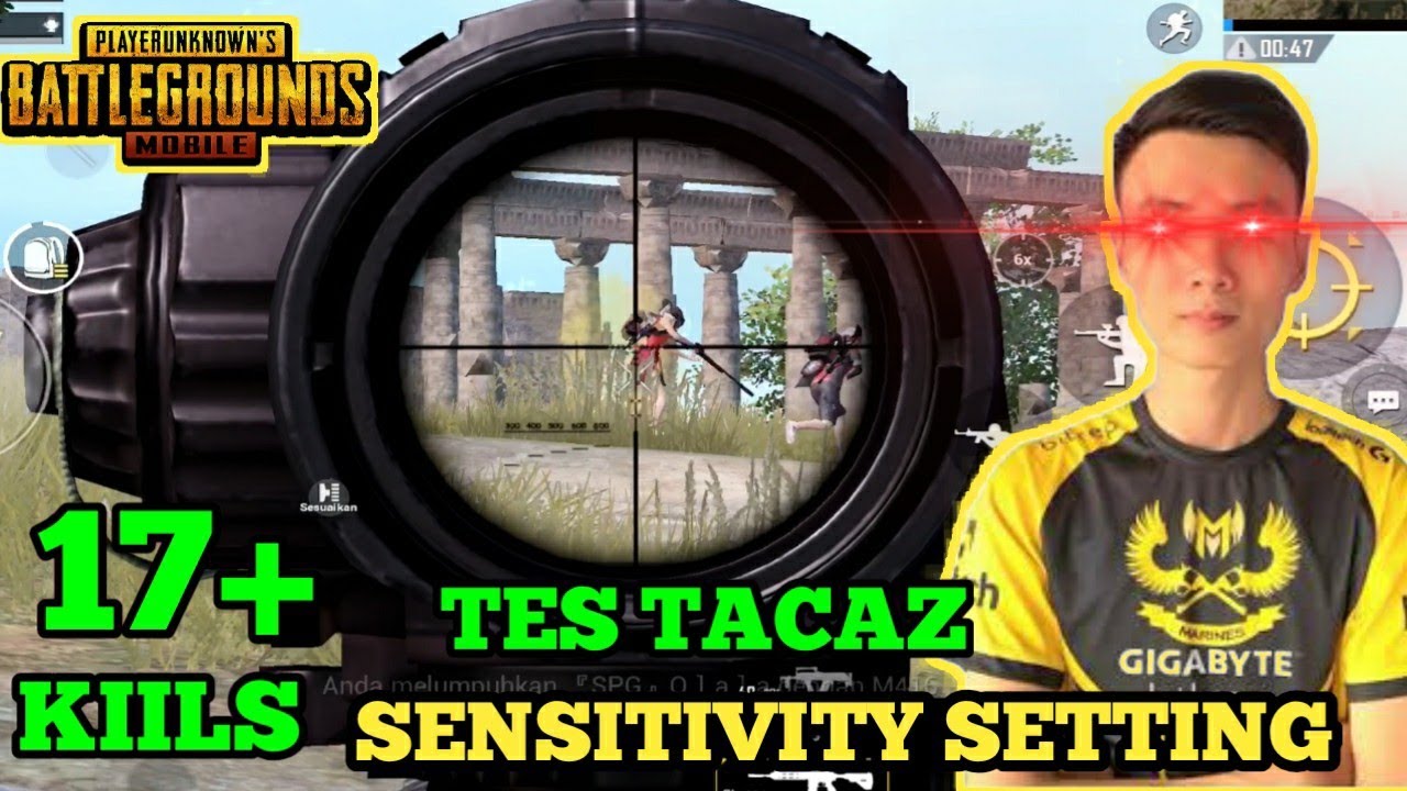 Tes TACAZ Sensitivity Settings New + 6FINGER + Gyroscope iPad | 2020 ...
