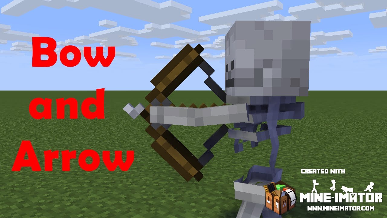Bow and Arrow | Mine-Imator Animation - YouTube