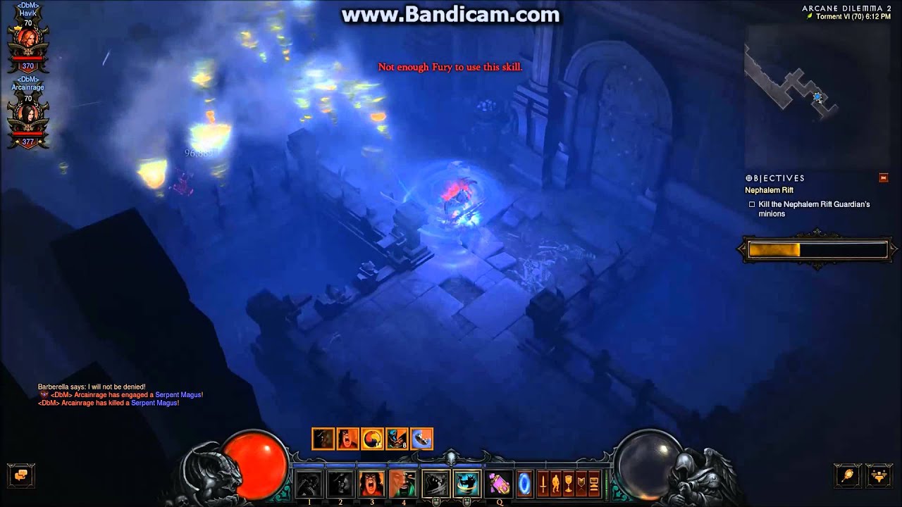Diablo 3 Speed Run Normal Rift T6 - YouTube