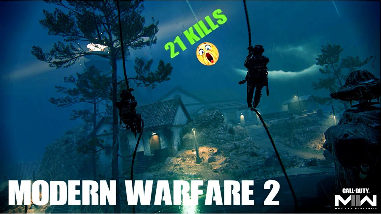 Modern Warfare 2 Multiplayer Gameplay : New Pelayo's Lighthouse Map ...