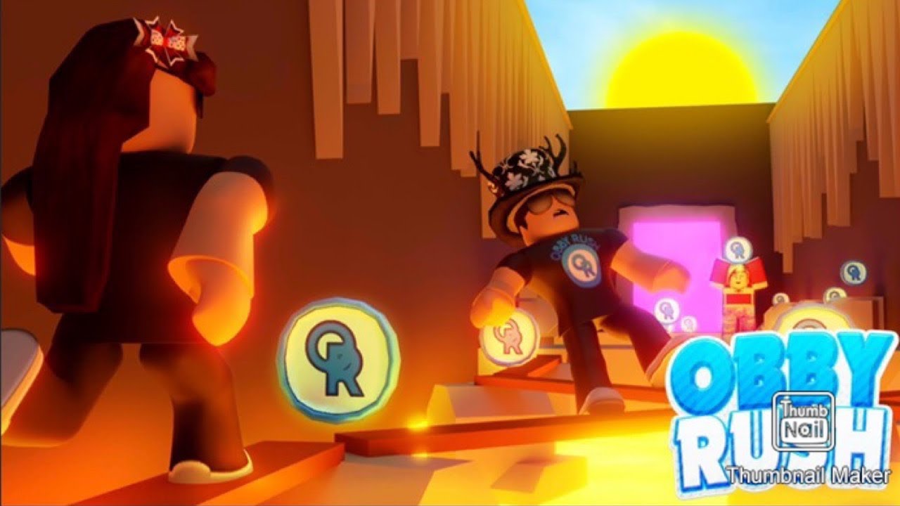 Im the magma feud! | Roblox Obby Rush - YouTube