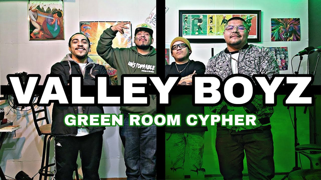 VALLEY BOYZ | GREEN ROOM LIVE CYPHER 2 - YouTube