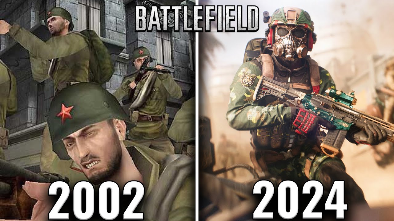 Evolution of Battlefield Games 2002 - 2024 - YouTube