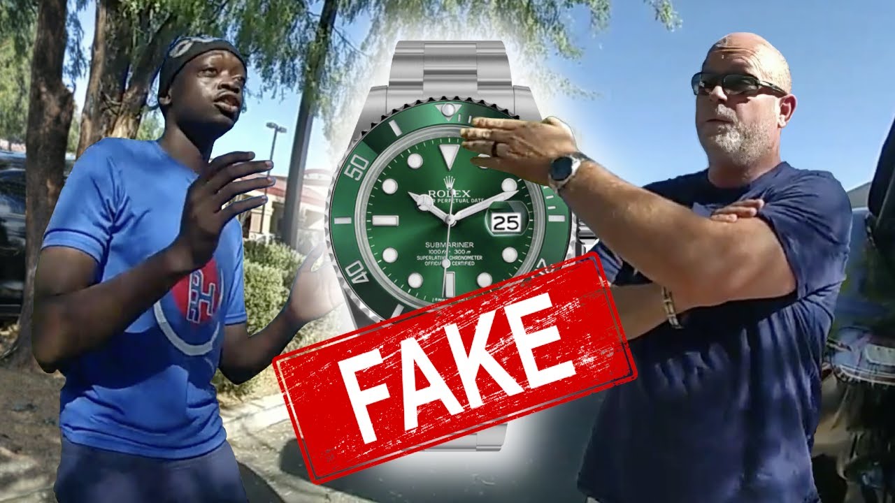 Fake Rolex Scam, BOTH the Buyer and Seller got Arrested. BODYCAM - YouTube