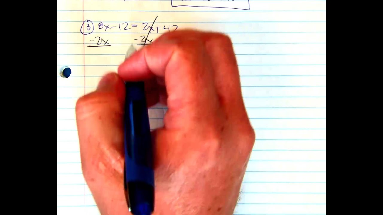 Chapter 2 Practice Test Number 3 - YouTube