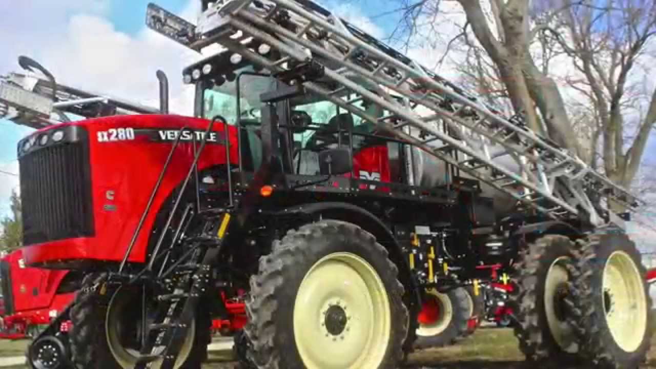 A Look at the Versatile SX280 Self Propelled Sprayer - YouTube