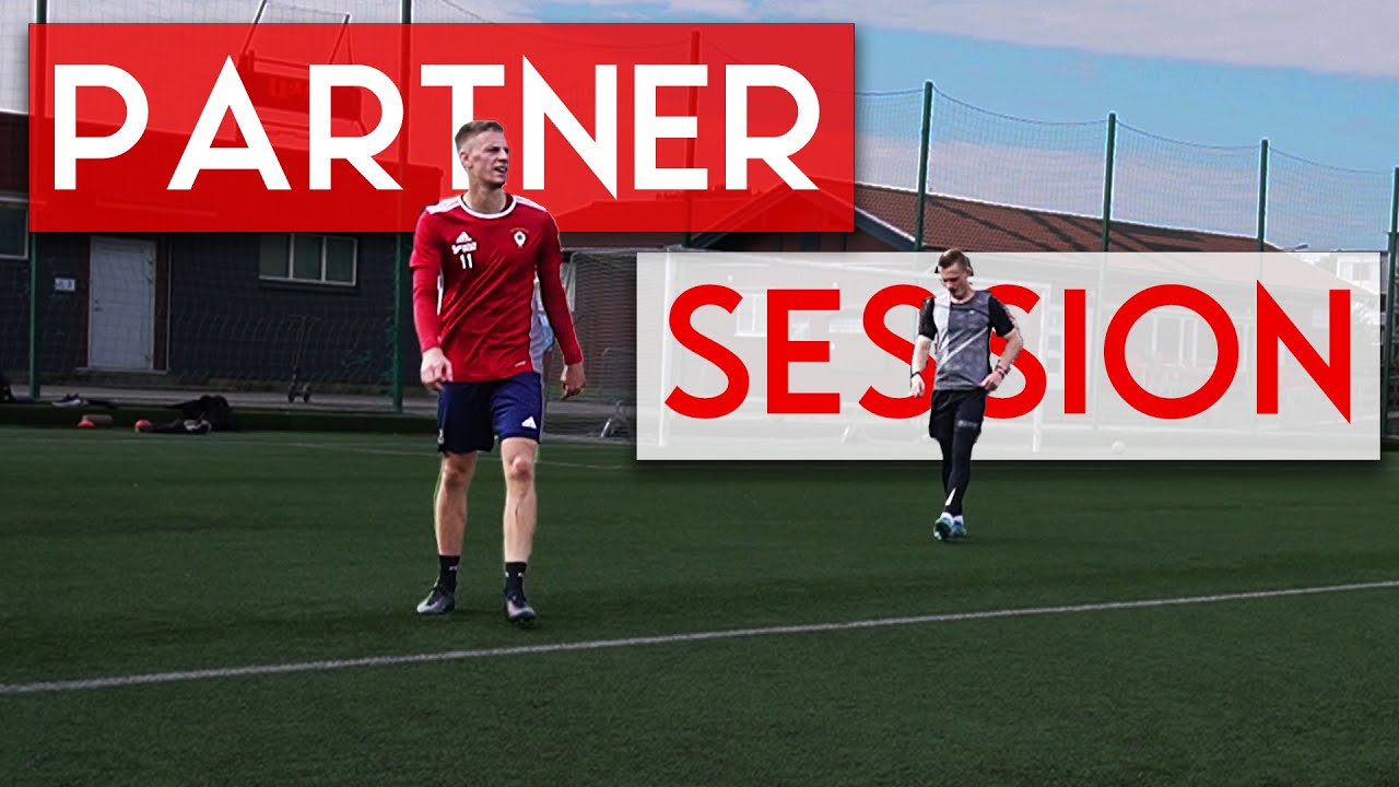 2 PRO FOOTBALLER's Individual Training w/ COMMENTARY - YouTube