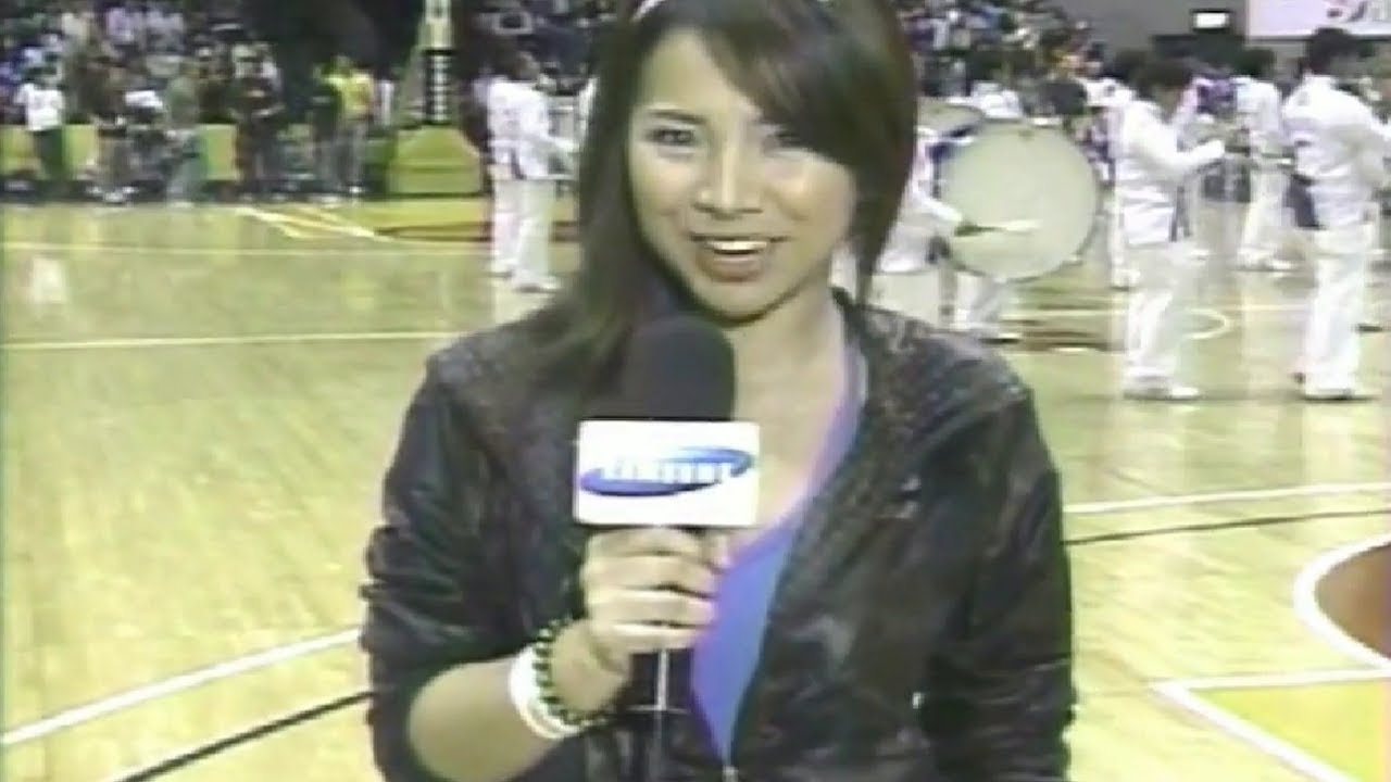 Portia Silva, Kamae De Jesus | UAAP Courtside Reporters (2008) - YouTube