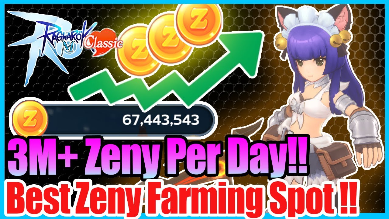 BEST Zeny Farming Map Reveal!! EZ 3m+ Zeny!! [Ragnarok Mobile Classic ...