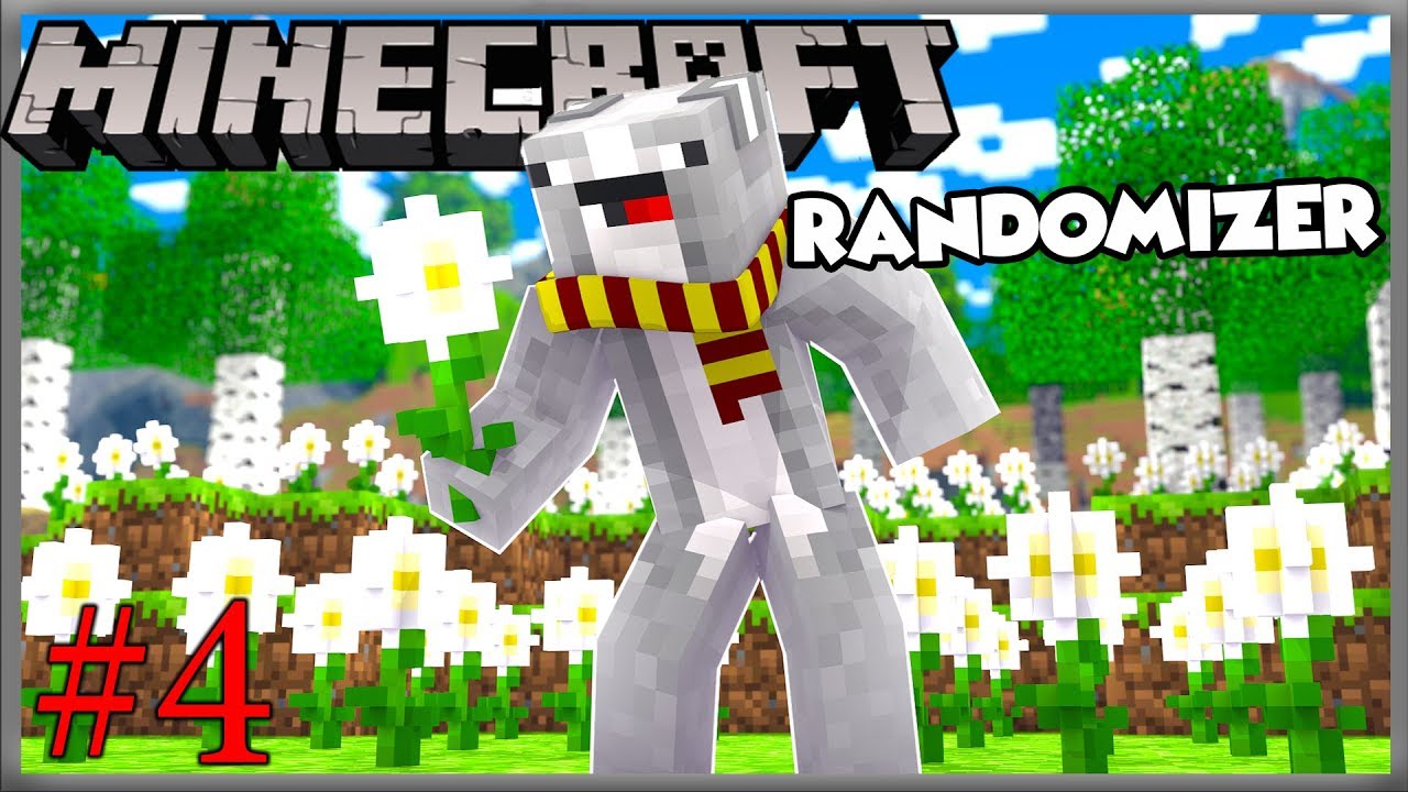 Testing the Woods | Minecraft Randomizer Survival #4 - YouTube