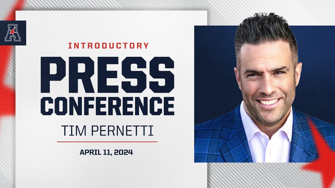 Introductory Press Conference: Incoming Commissioner Tim Pernetti - YouTube