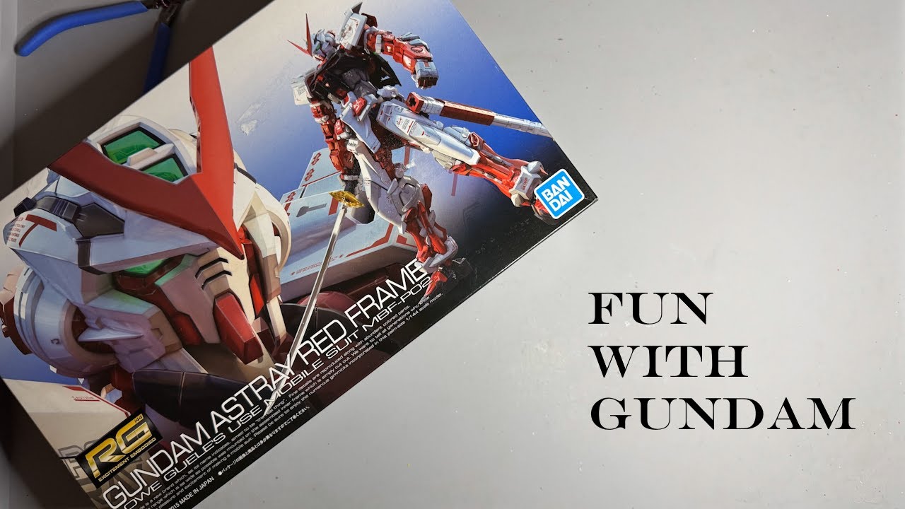 Rg Astray Red Frame Unbox, Build & Review - YouTube