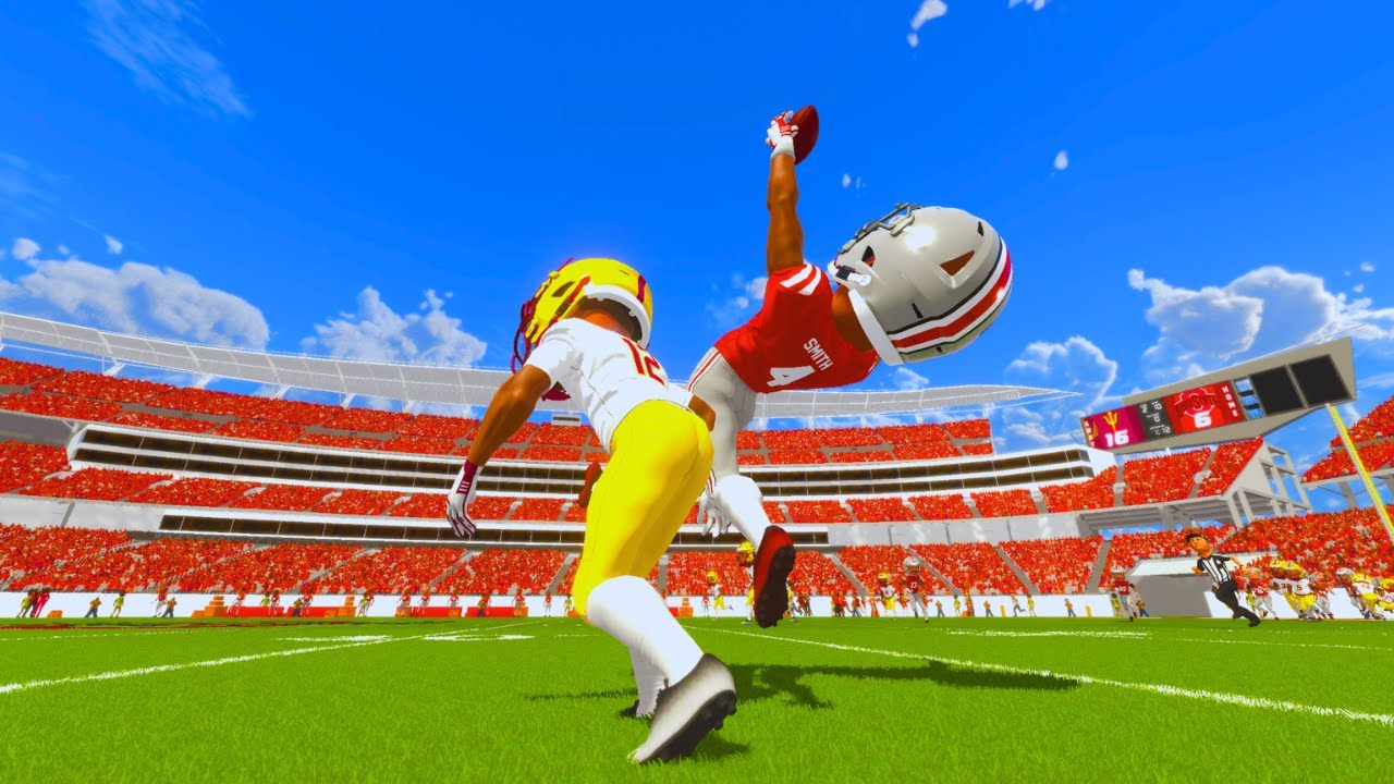 The Catching In Football Simulator Is INSANE (Football Simulator ...